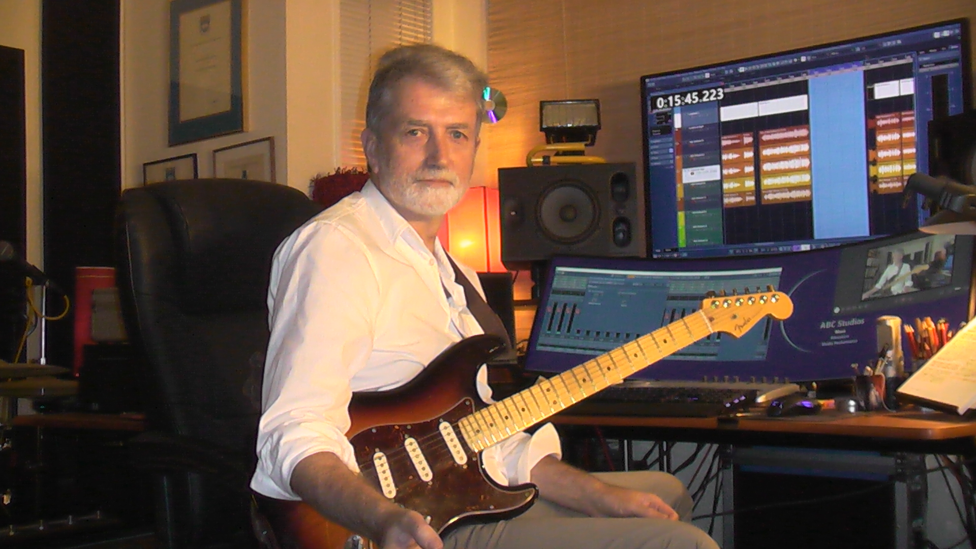 Stephen Galvin - ABC Studios - NZ Music Teachers Online